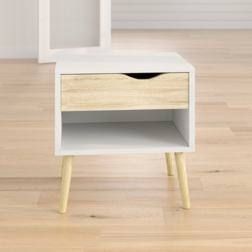 Zipcode Design Havana Manufactured Wood Bedside Table & Reviews ...