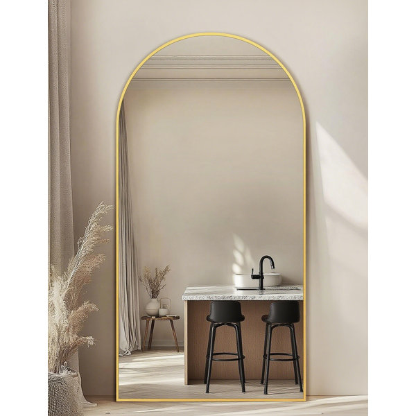 Mercer41 Large 71x26 Inch Full Length Floor Mirror With Stand ...