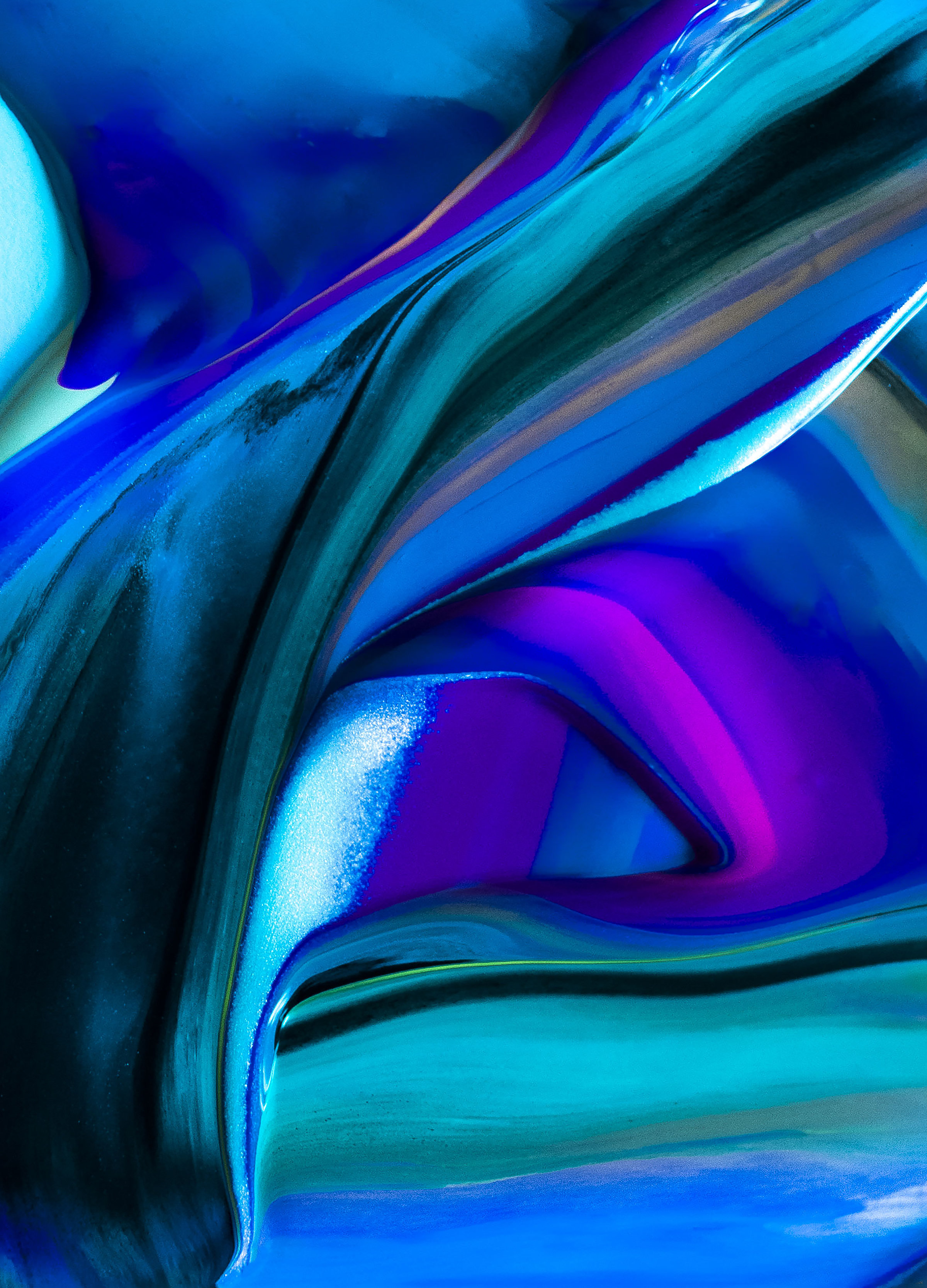 Chelsea Art Studio Movement In Blue 9117 by Addison Jones - Wrapped ...