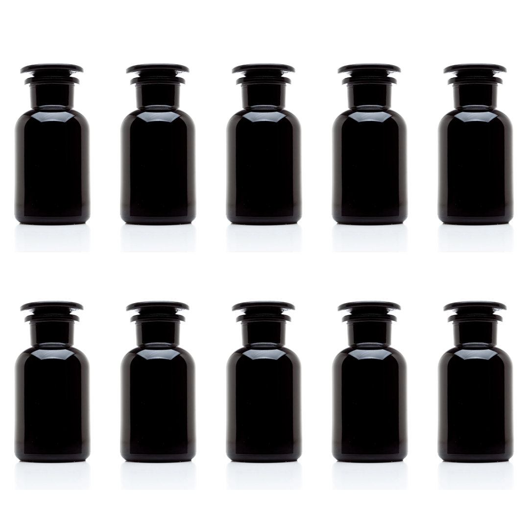 Infinity Jars 250 Ml Glass-On-Glass Apothecary Jar 10-Pack - Wayfair Canada