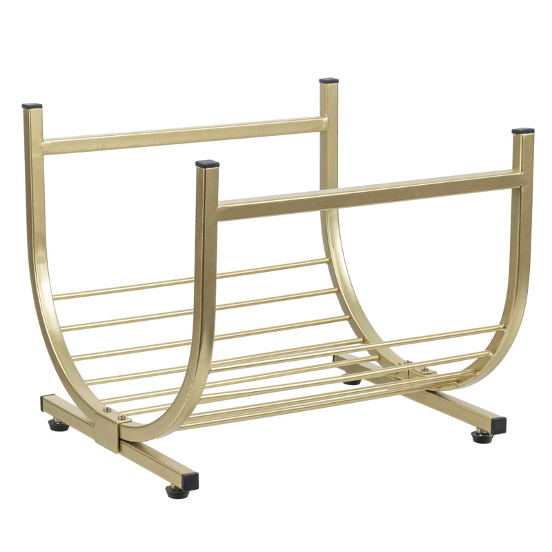 Mercer41 Indoor Metal Firewood Log Holder Rack & Reviews | Wayfair