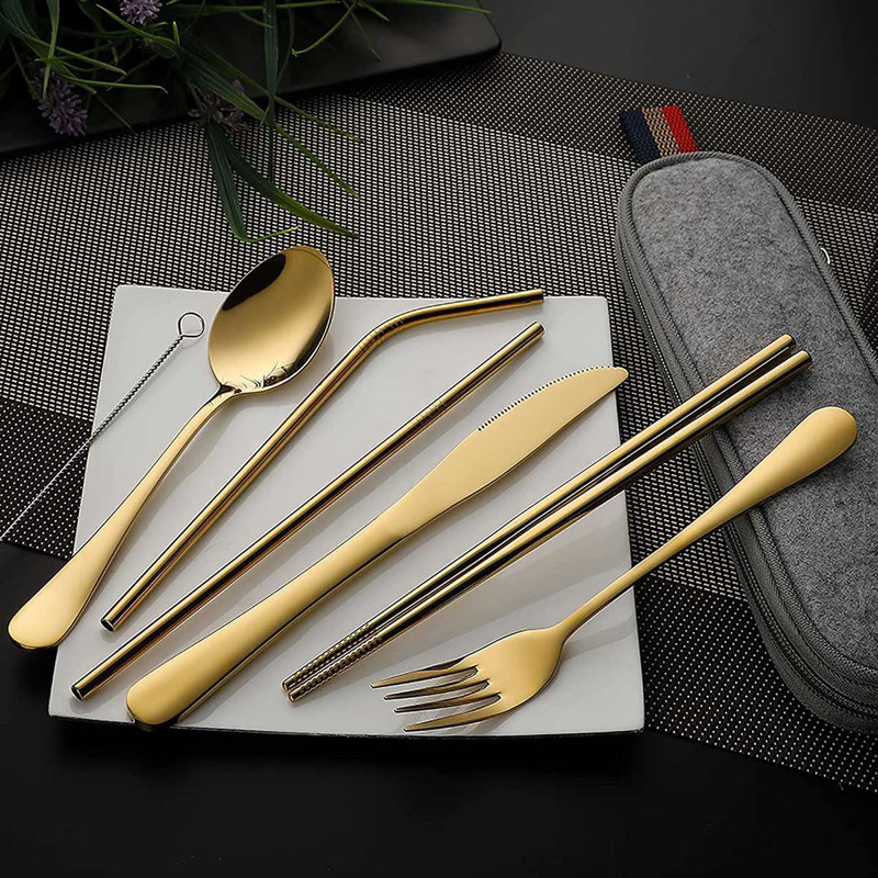 Wrought Studio™ Catalapa Stainless Steel Flatware Set | Wayfair