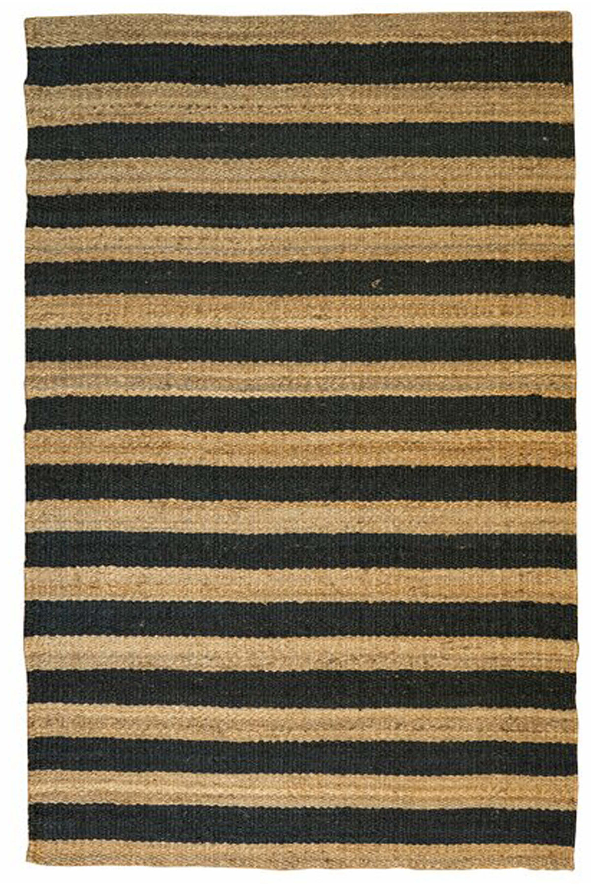 Hokku Designs Rectangle Jariyah Striped Machine Woven Jute/Sisal Area ...