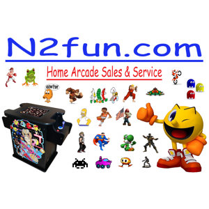 N2fun Cocktail Arcades Cocktail Arcade Machine | Wayfair