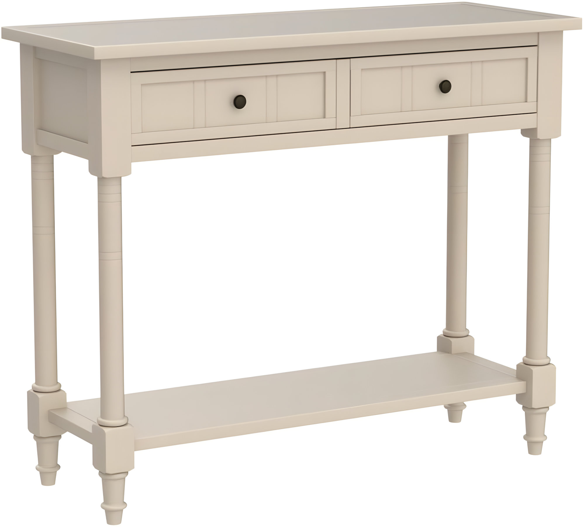 Hokku Designs Antique Gray Entryway Console Table With Storage Drawers ...