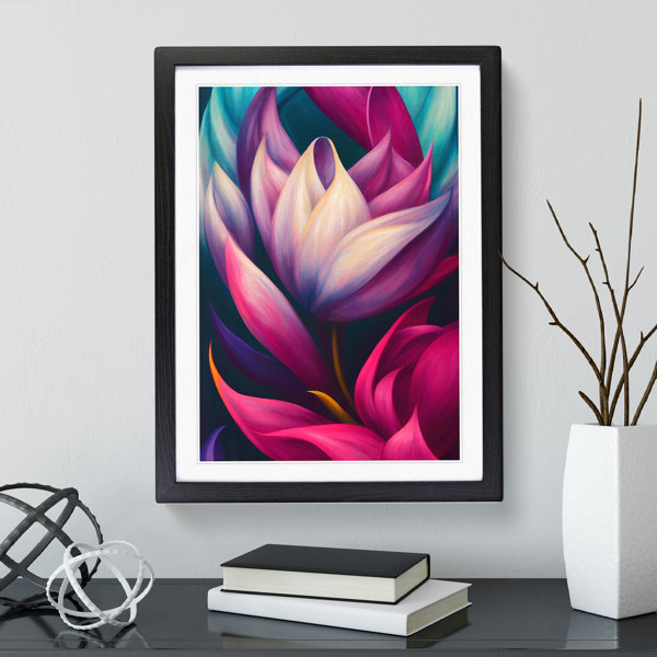 Marlow Home Co. Thrilling Flower - Single Picture Frame Art Prints ...