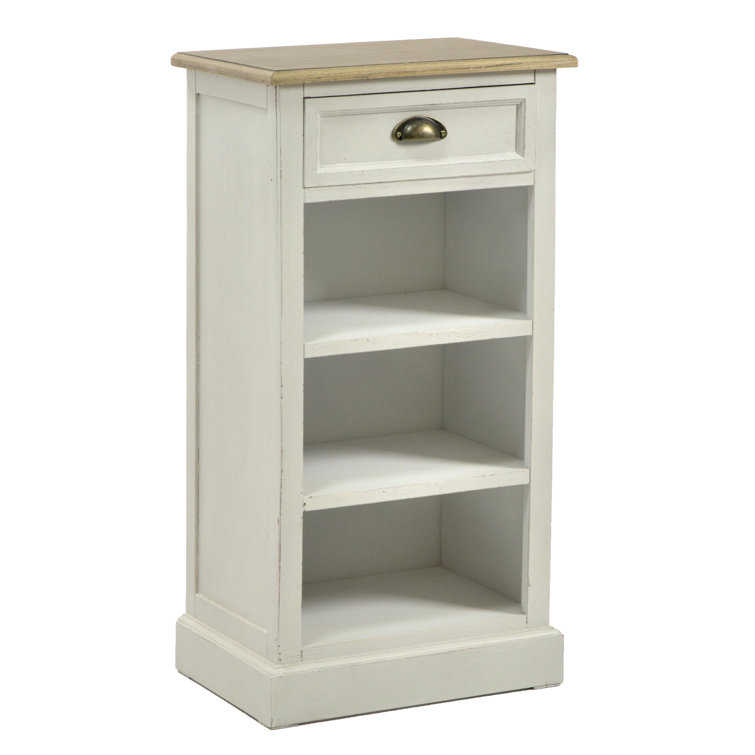 August Grove Sykes 1 Drawer Bedside Table | Wayfair.co.uk