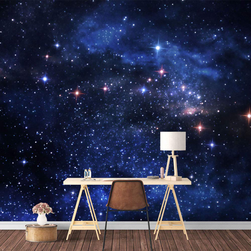 IDEA4WALL Planet In Outer Space Galaxy Paintable Wall Mural | Wayfair