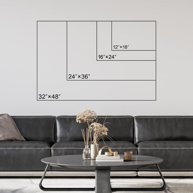 IDEA4WALL Western Wood Effect Landscape Brown Sun Rays Rustic Decor ...