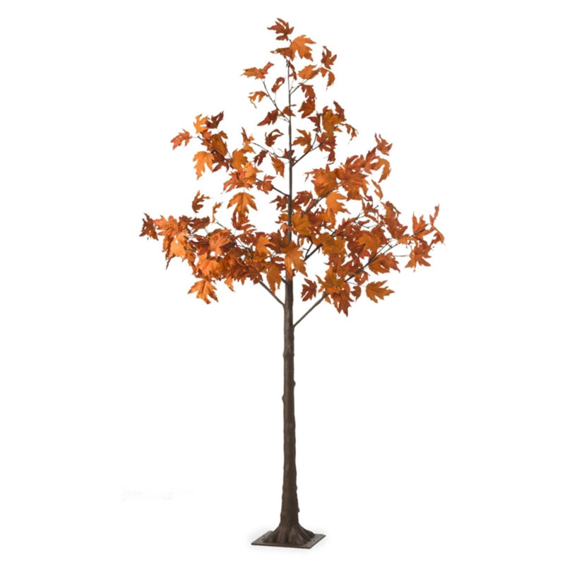Evergreen Enterprises, Inc Indoor/Outdoor Lighted Maple Tree with ...