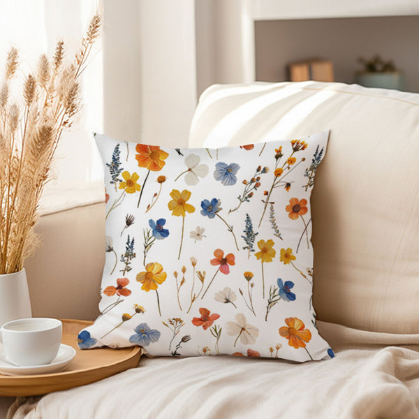 Red Barrel Studio® Lewon Floral Pillow Cover | Wayfair