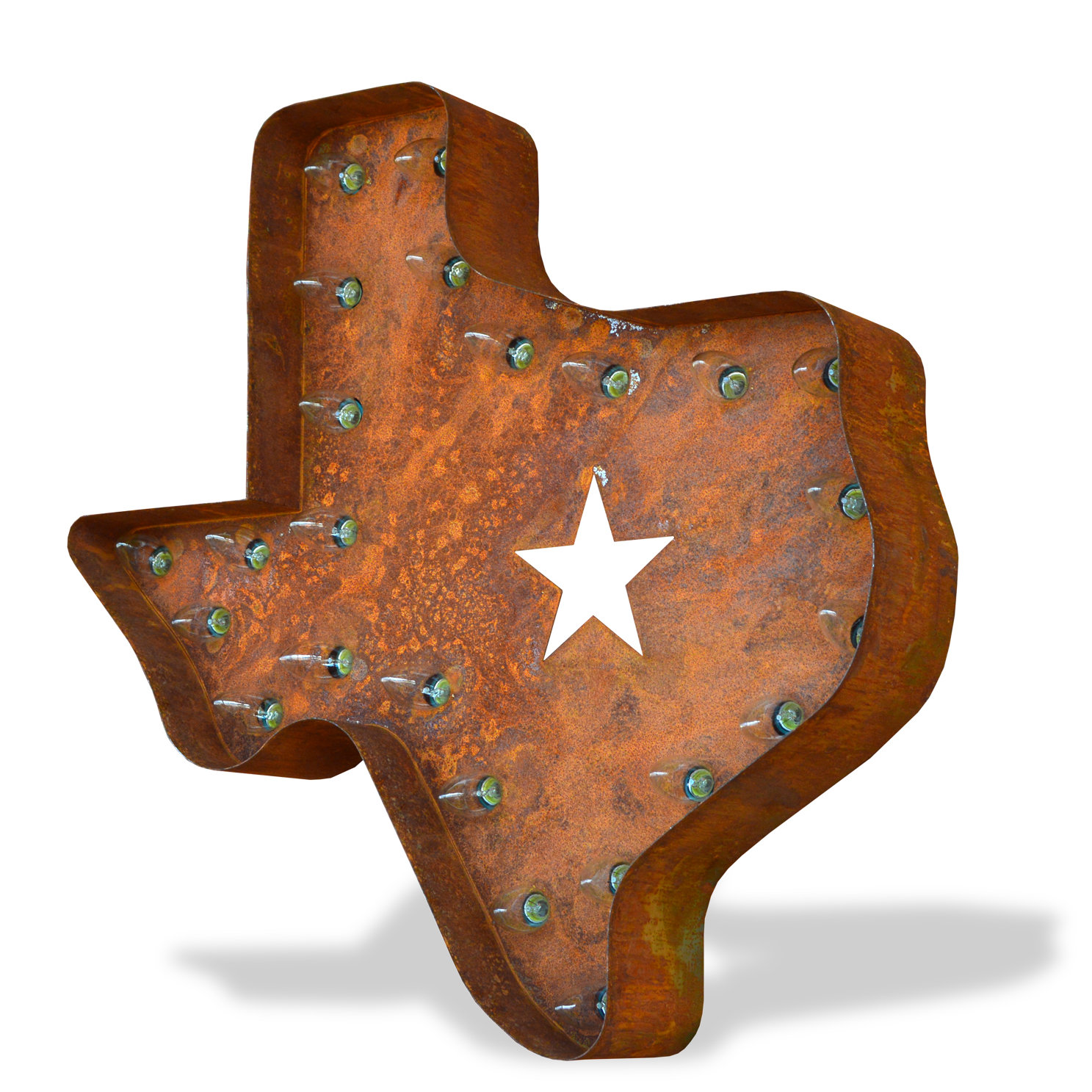Millwood Pines Texas State Steel Wall Décor - Wayfair Canada