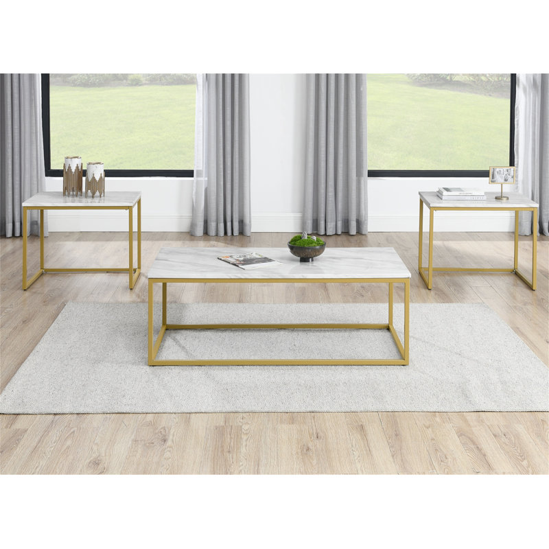 Latitude Run® Bryor 3 - Piece Living Room Table Set | Wayfair