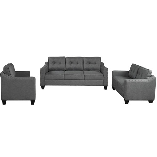 3 Piece Living Room Sets | Wayfair