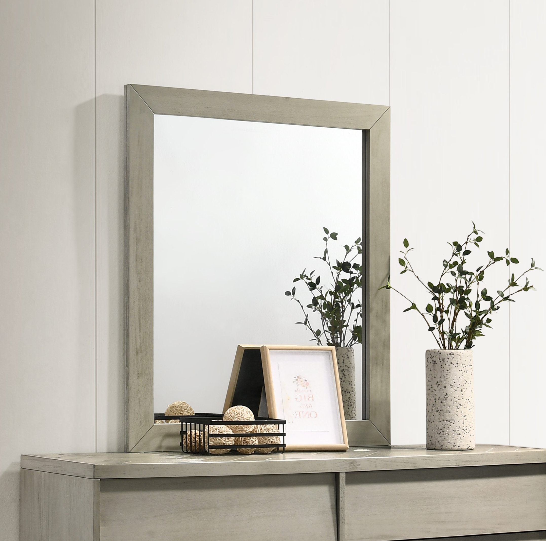 Foundry Select Charlize Rustic Dresser Mirror - Wayfair Canada
