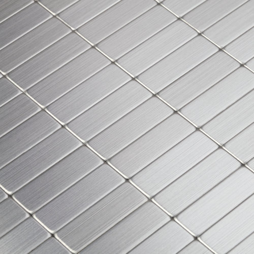 Speed tiles Urbain 11.42'' W x 11.57'' L Metal Peel and Stick Mosaic ...