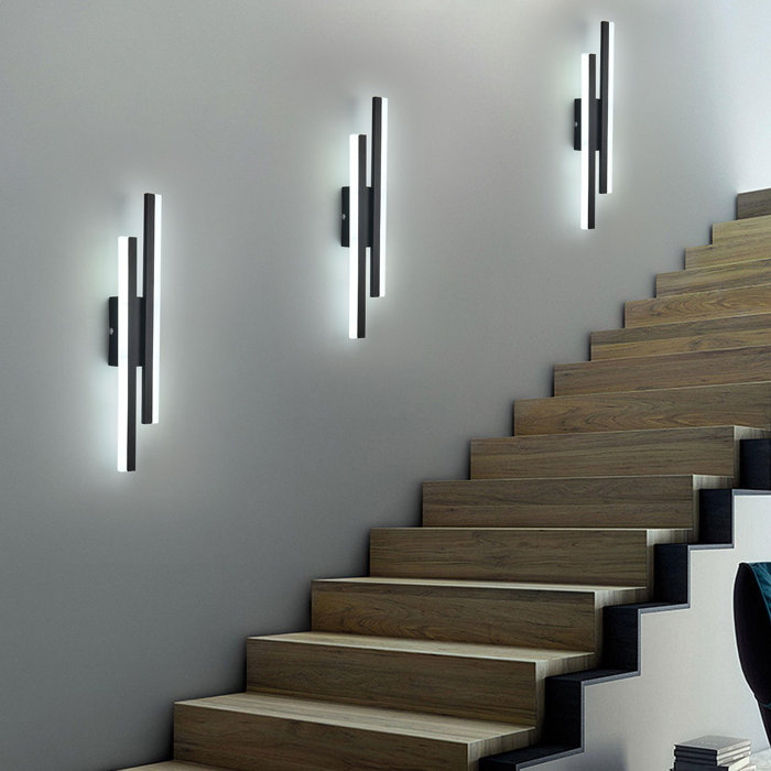 Wrought Studio Emera 2-light 12W Modern LED Wall Light (Horizontally ...