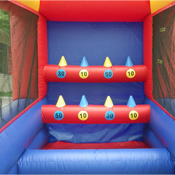 Jingo Jump Inflatable Target Game with Air Blower - Wayfair Canada