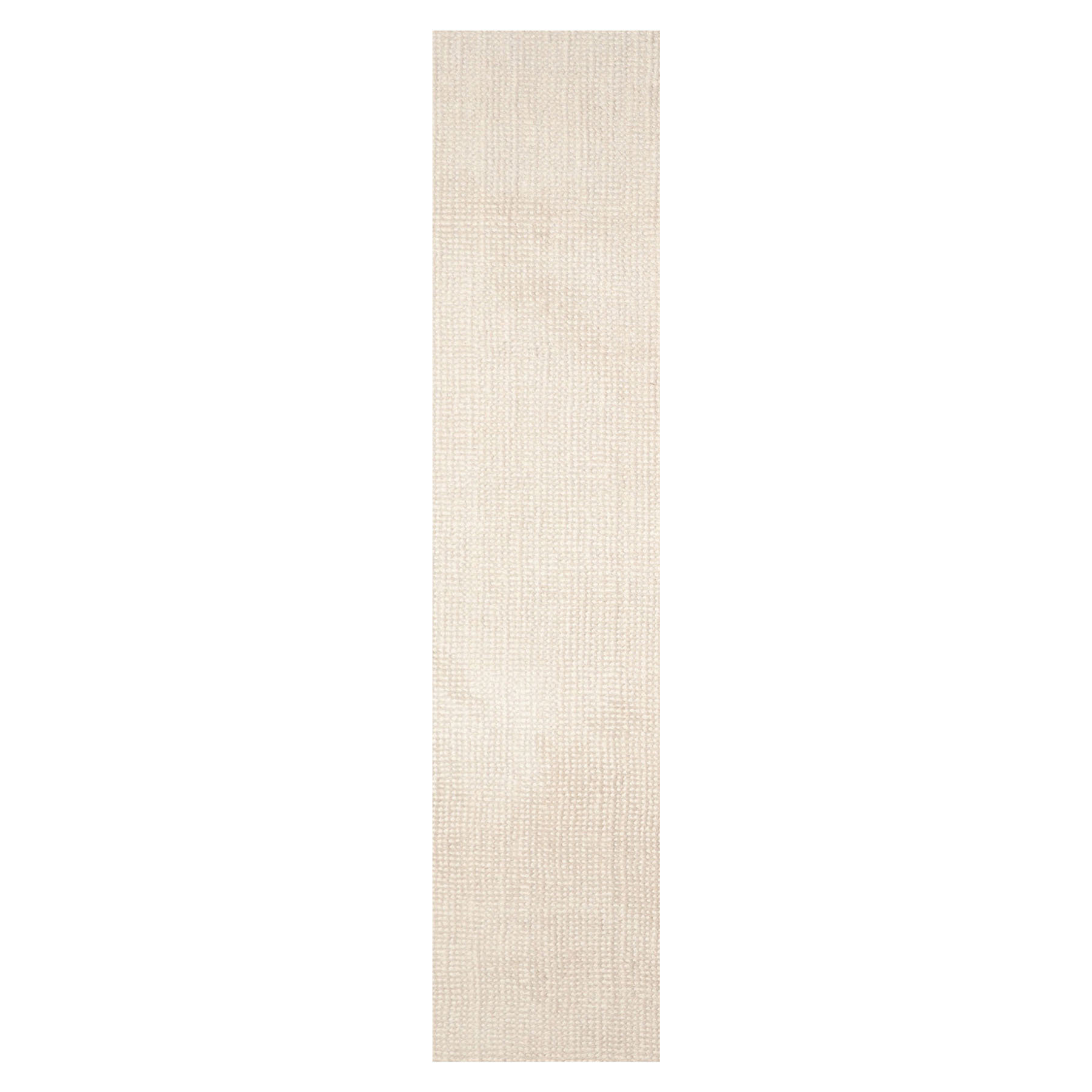 Gracie Oaks Beige Hand-Tufted Textured New Zealand Wool Oriental Rug ...
