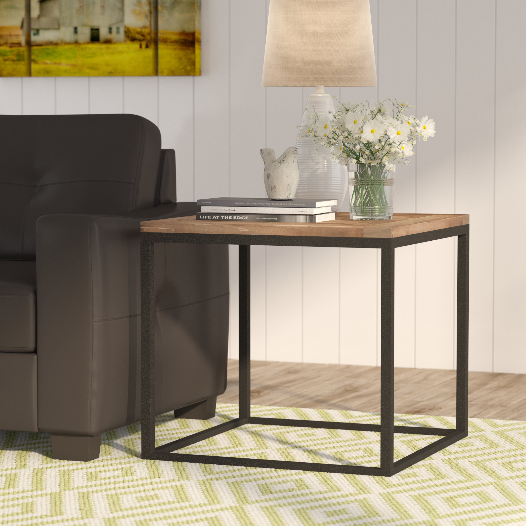 August Grove® Sled End Table & Reviews | Wayfair