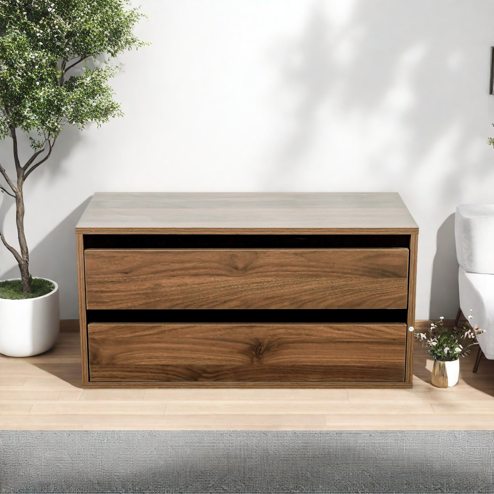 Ebern Designs 2 Drawer Stackable Storage Cabinet - Wayfair Canada