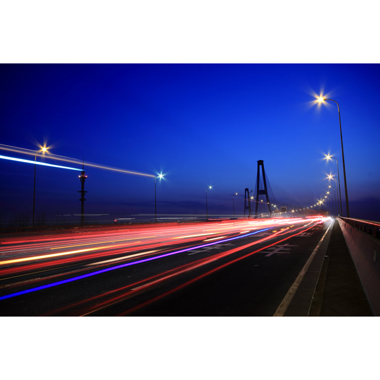 17 Stories Traffic On The Highway by 123ArtistImages - Wrapped Canvas ...