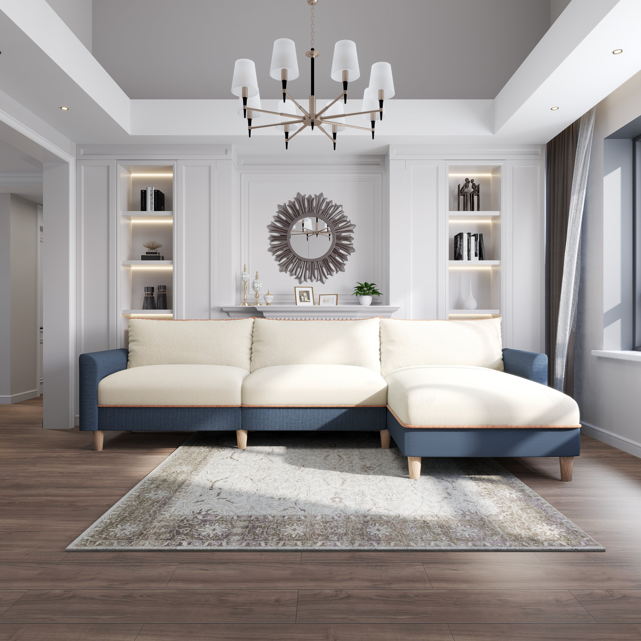 Everly Quinn Youel 119'' | Wayfair