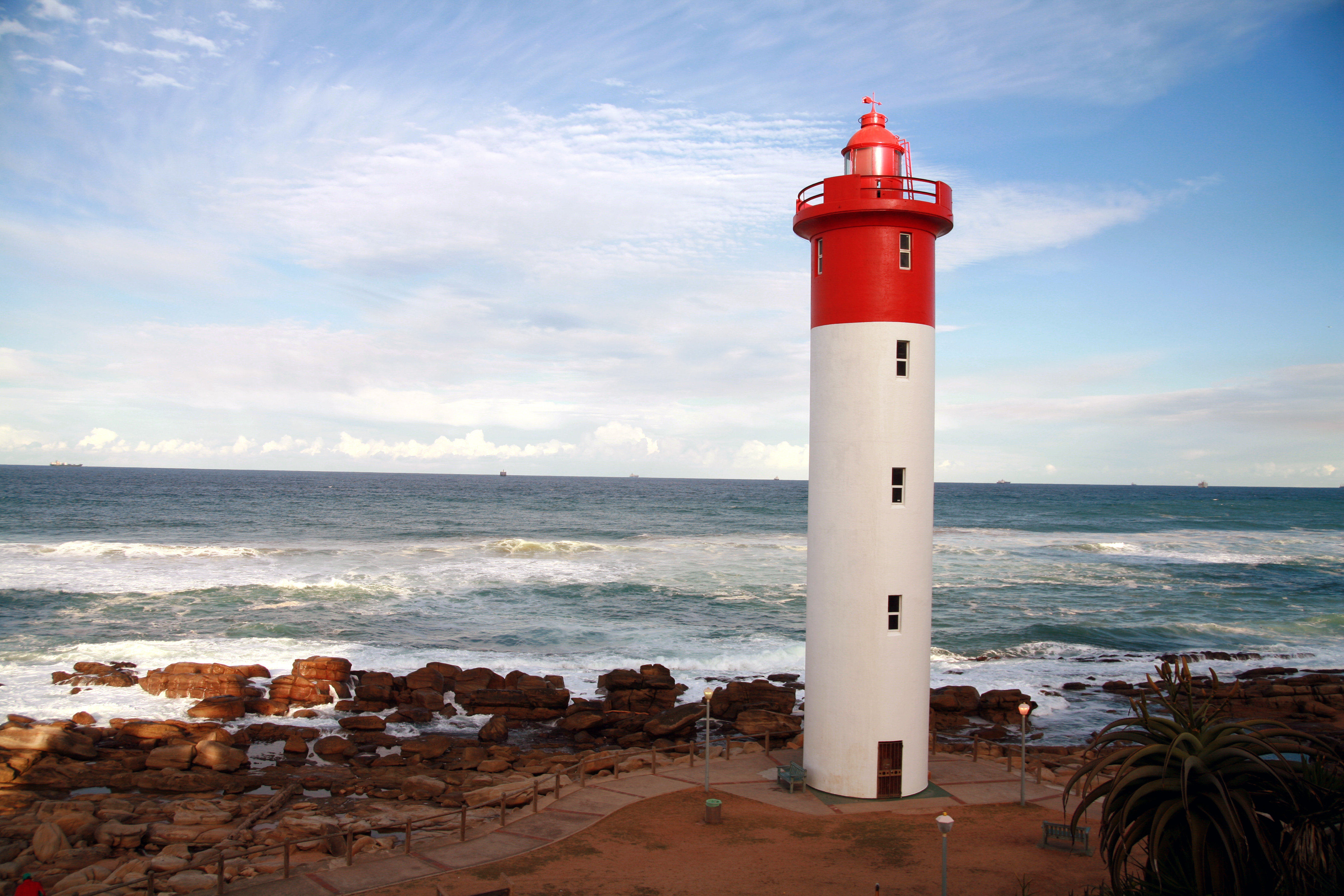 Breakwater Bay Lighthouse by Paulbanton - Wrapped Canvas Photograph ...