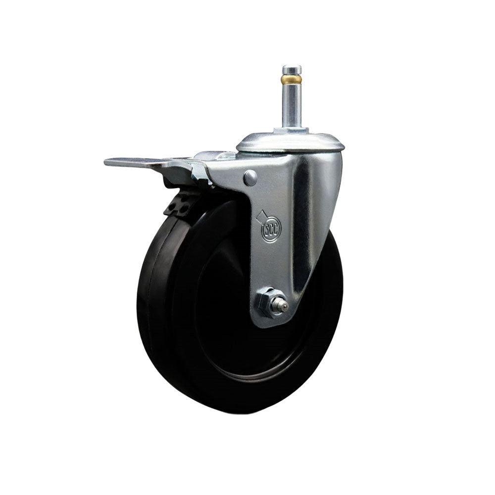 Service Caster Hard Swivel Grip Ring Stem Caster | Wayfair
