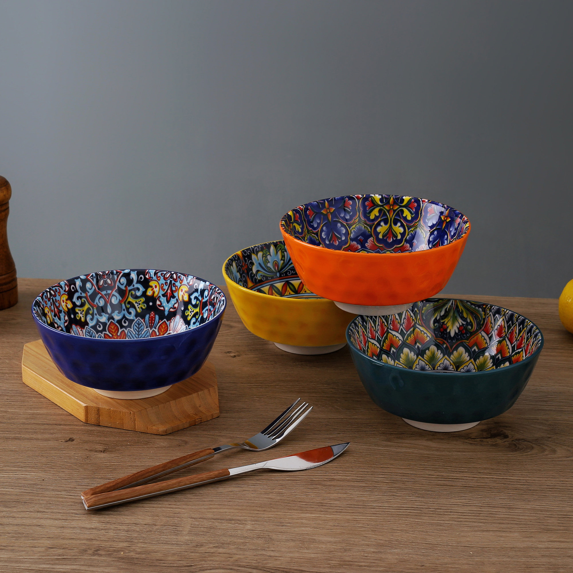 Bungalow Rose Cenka 26 Dining Bowl & Reviews | Wayfair