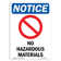 SignMission No Hazardous Materials Sign | Wayfair