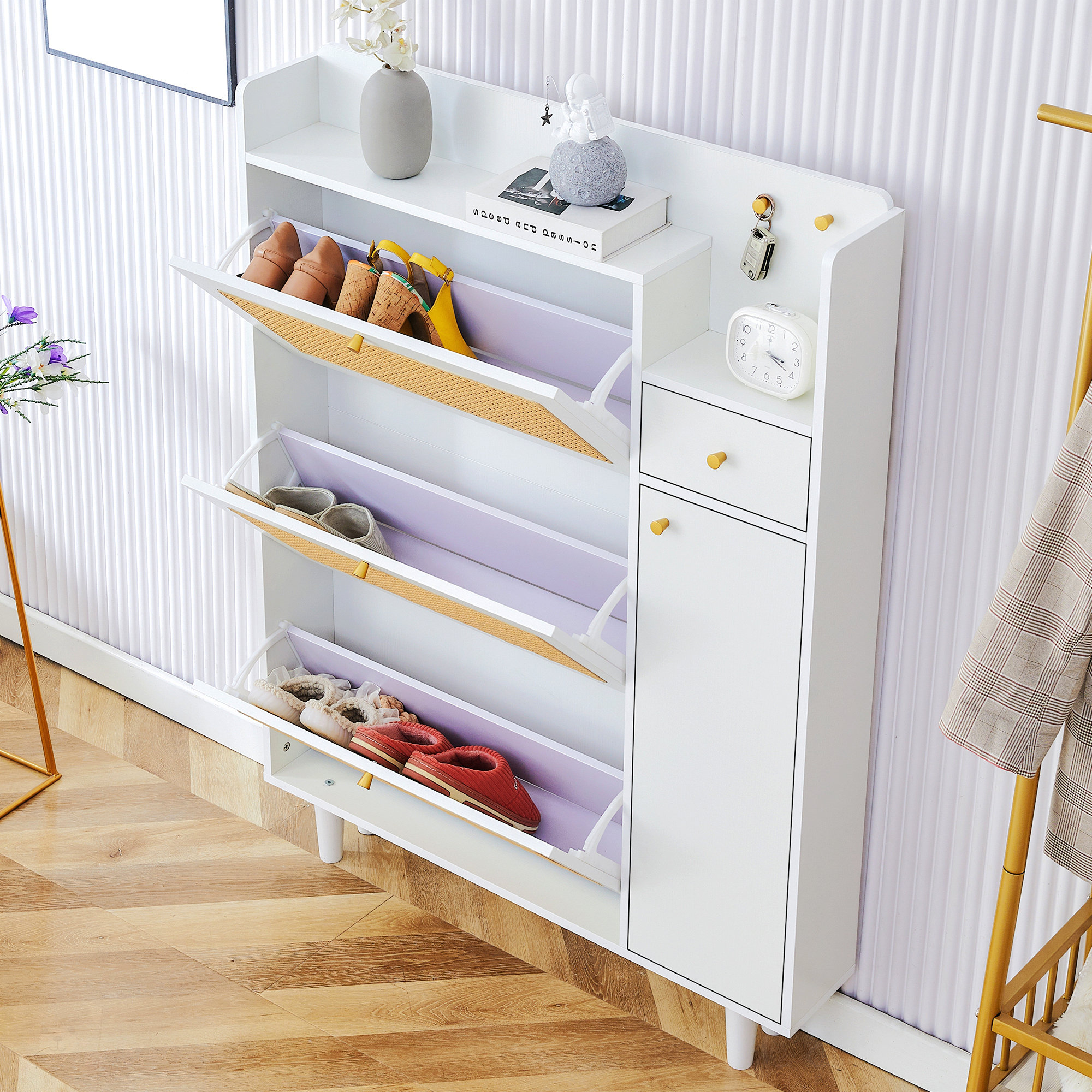 Bay Isle Home™ Modern Minimalist Storage Cabinet | Wayfair