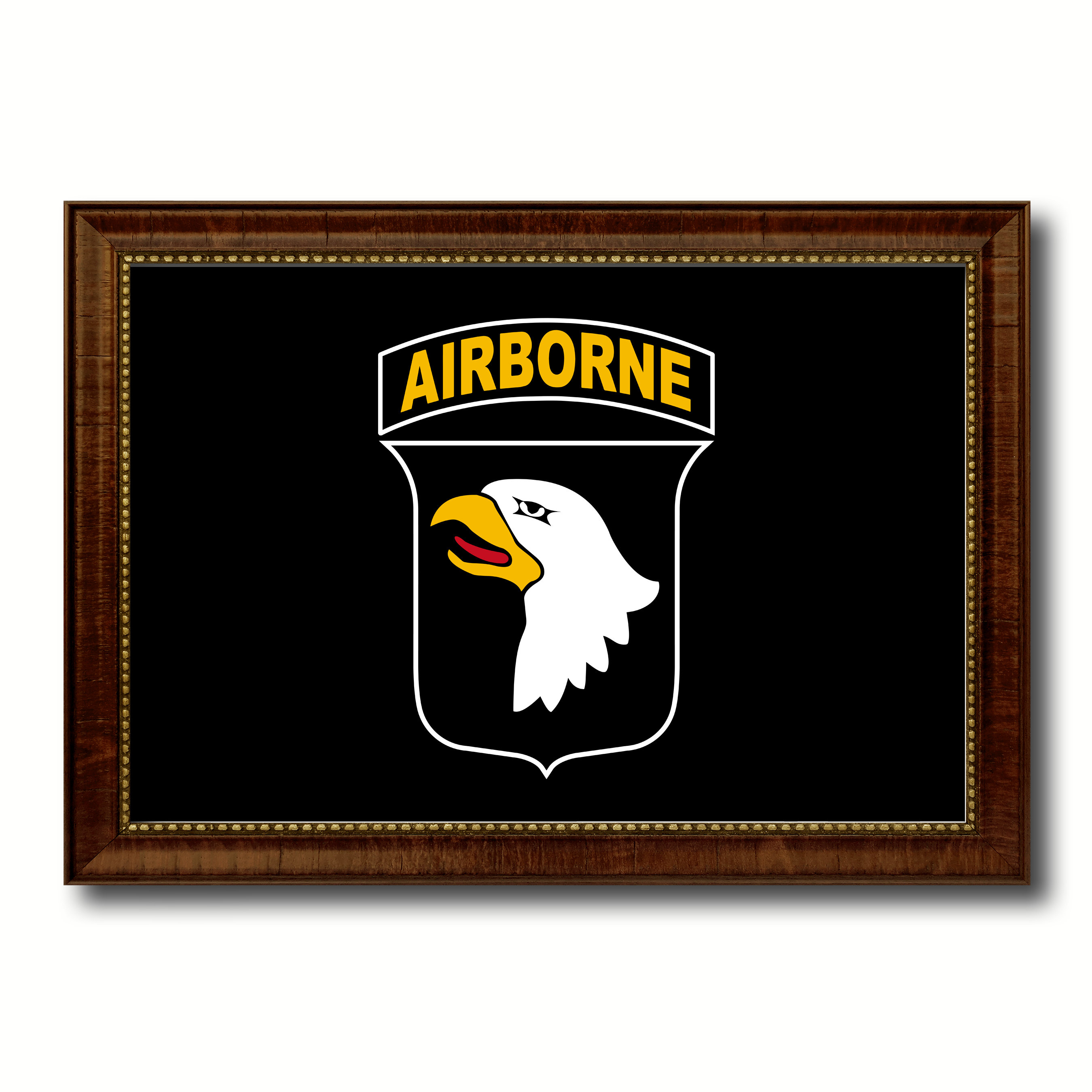 Spot Color Art US Army 101st Airborne Military Flag Canvas Print, 27 x ...