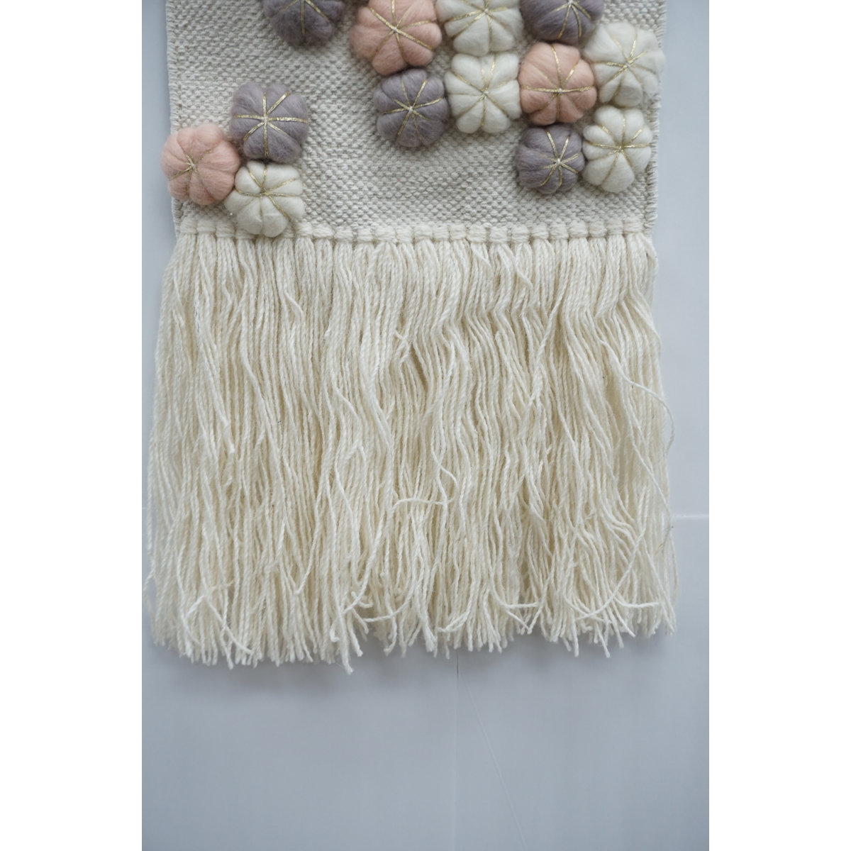 Union Rustic Wool Wall Hanging with Hanging Accessories Included ...