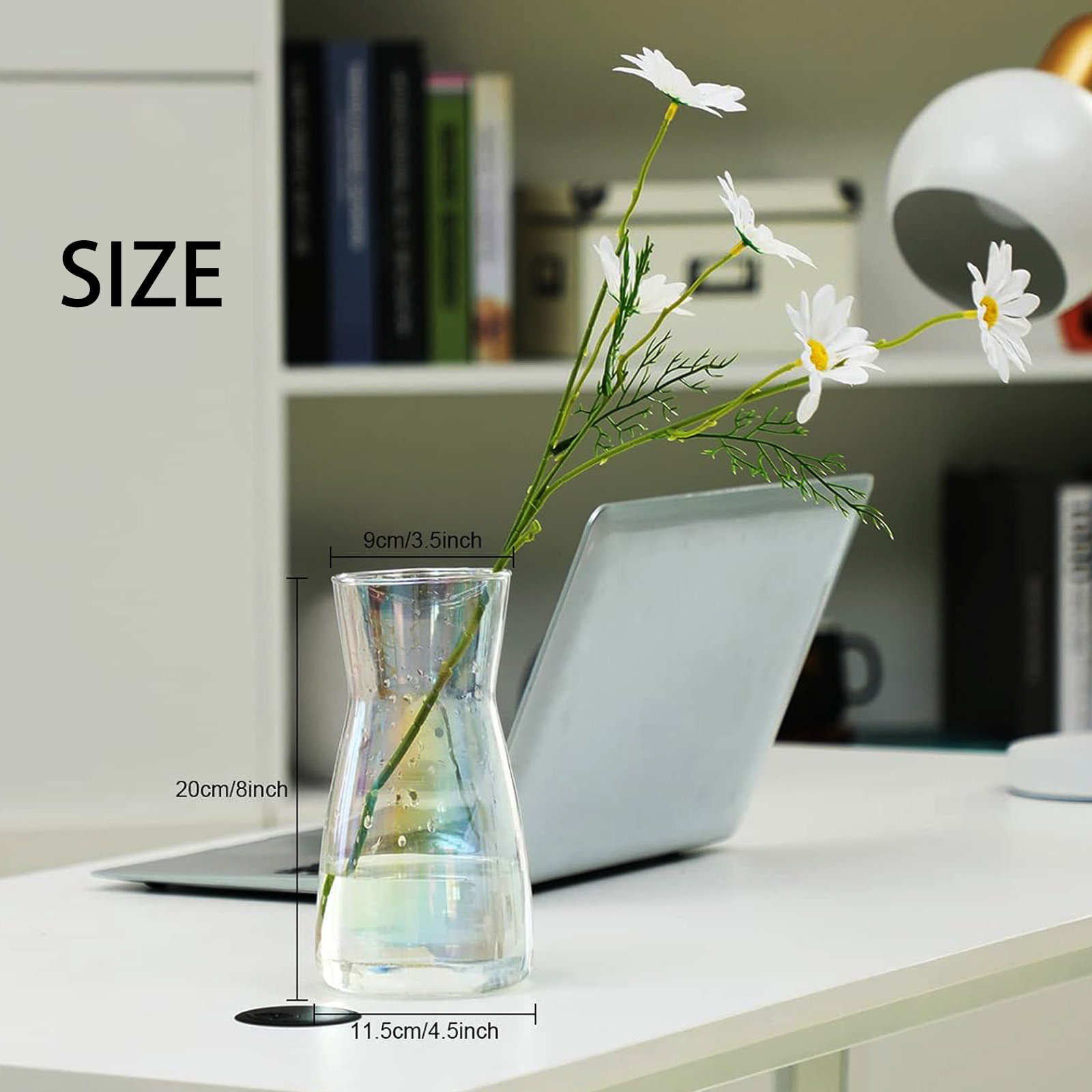 Wrought Studio Stained Glass Vases Are Used For Living Room Flowers ...