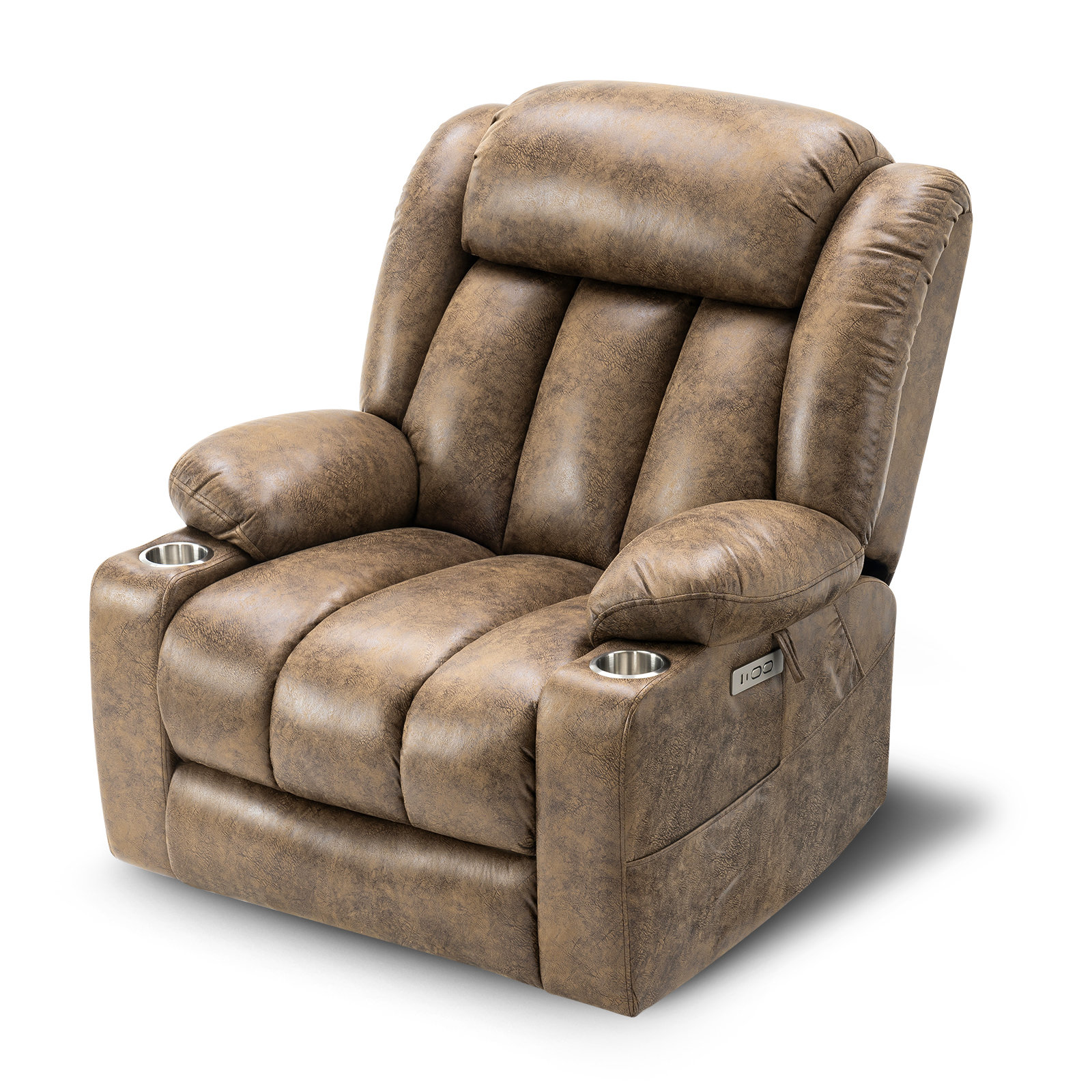 Latitude Run® Zisel Large Power Lift Recliner Chair with Massage and ...