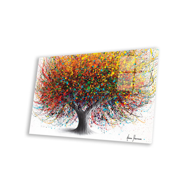 Winston Porter Tree Of Festivity On Plastic / Acrylic by Ashvin ...