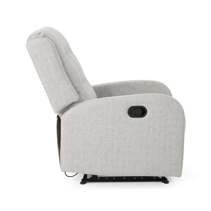 Winston Porter Sydenham Upholstered Recliner & Reviews | Wayfair