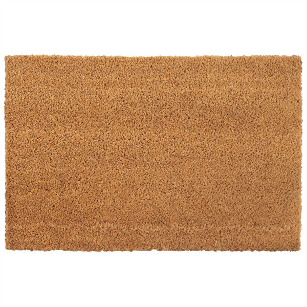 Archie & Oscar Door Mats 2 Pcs Natural 40X60 Cm Tufted Coir | Wayfair.co.uk
