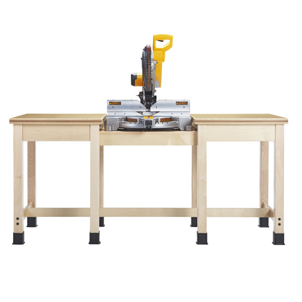 Shain 72'' W Wood Top Workbench | Wayfair