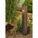 Ebern Designs Ezara Brown Engineered Wood Bollard Light | Wayfair.co.uk