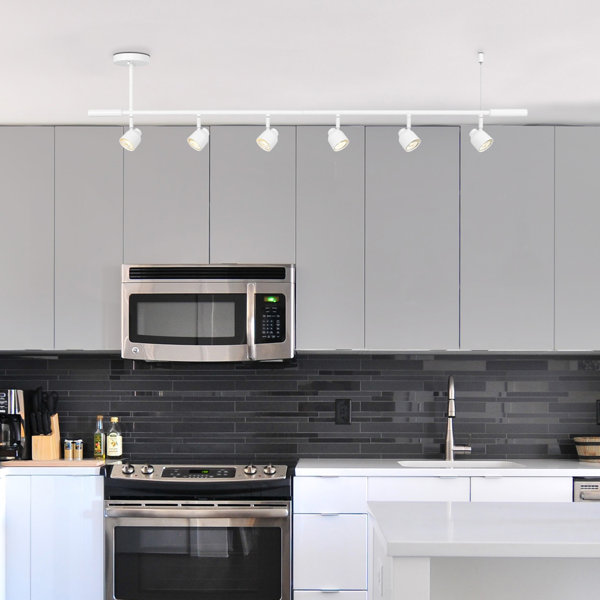 Ebern Designs 4.75" 6 - Light Track Kit & Reviews | Wayfair