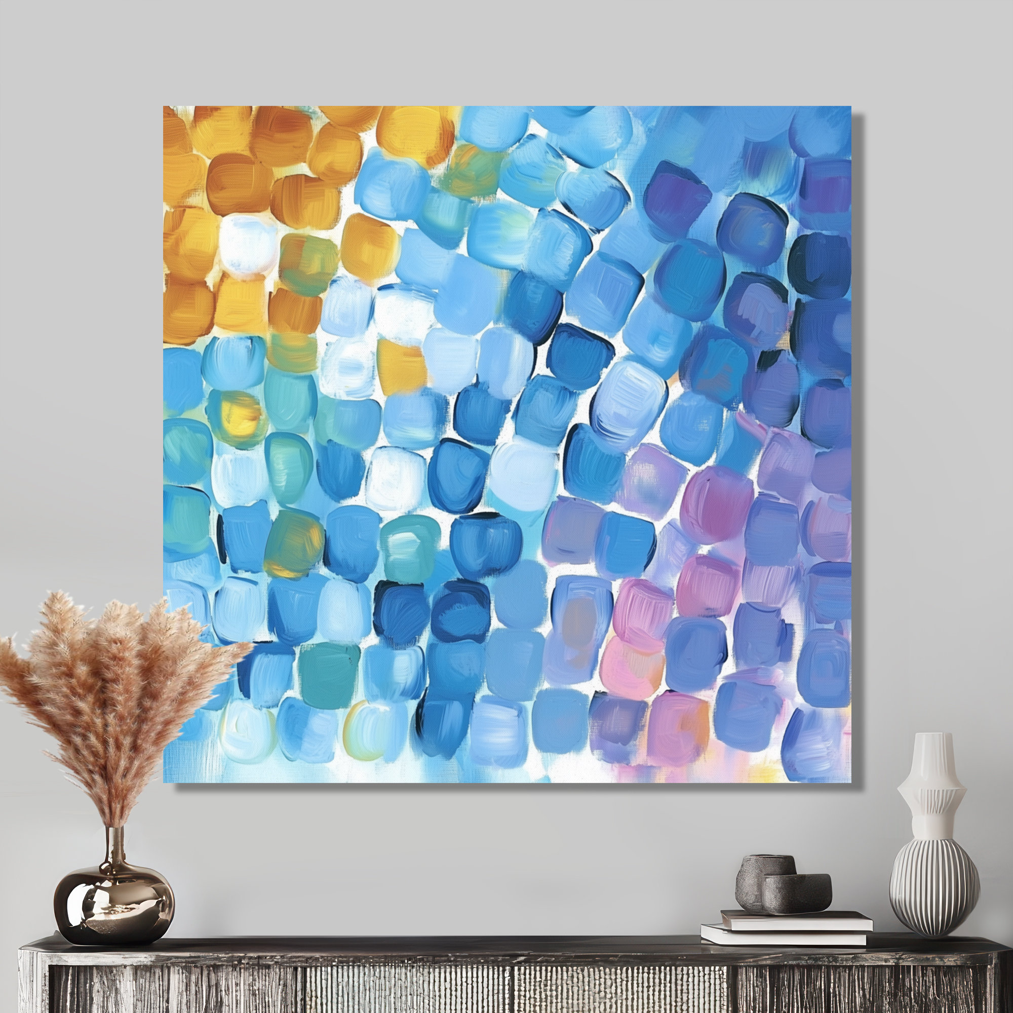Dovecove Binary Code Of Coastal Geometric Mosaic II - Abstract ...