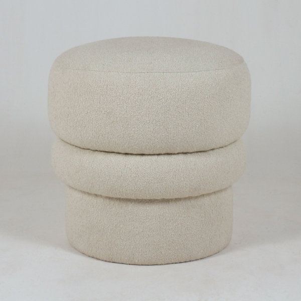 Latitude Run® Boucle Vanity Stool | Wayfair