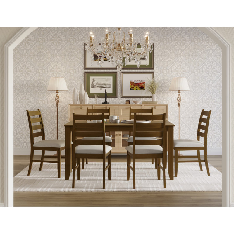 Laurel Foundry Modern Farmhouse Janessa 7 - Piece Dining Set & Reviews ...