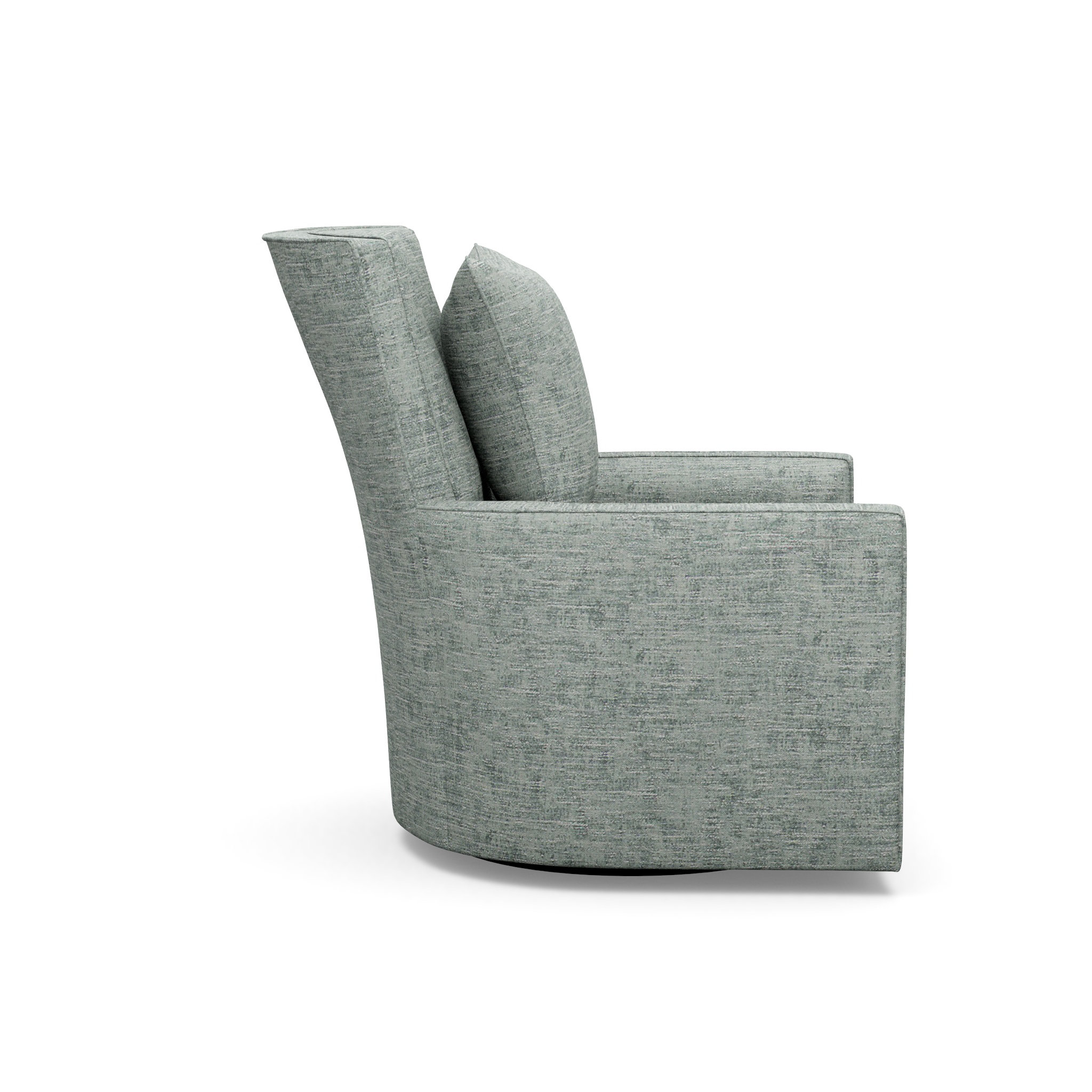Paul Robert Clarice Upholstered Swivel Armchair