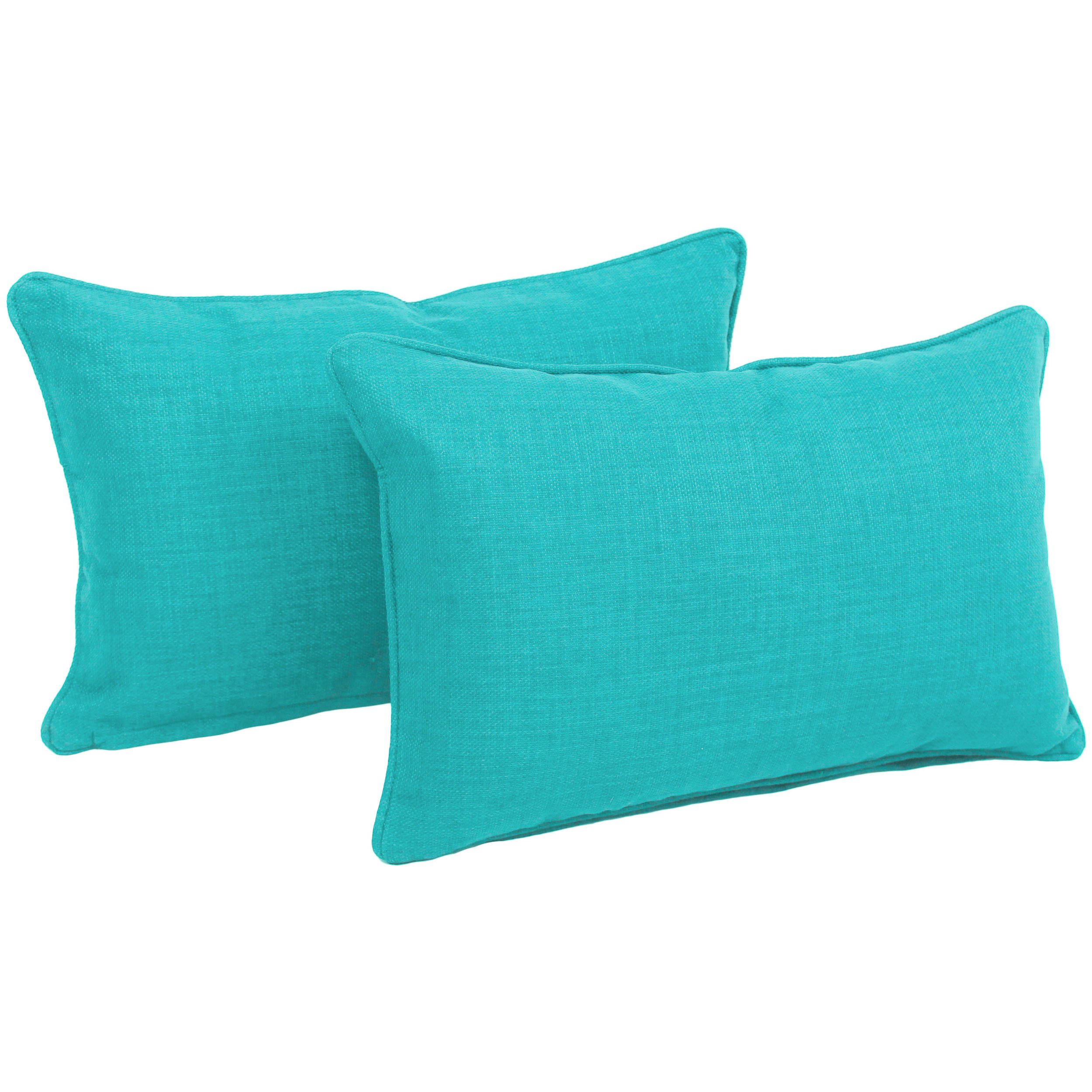 Blazing Needles Outdoor Rectangular Pillow Cover & Insert & Reviews ...