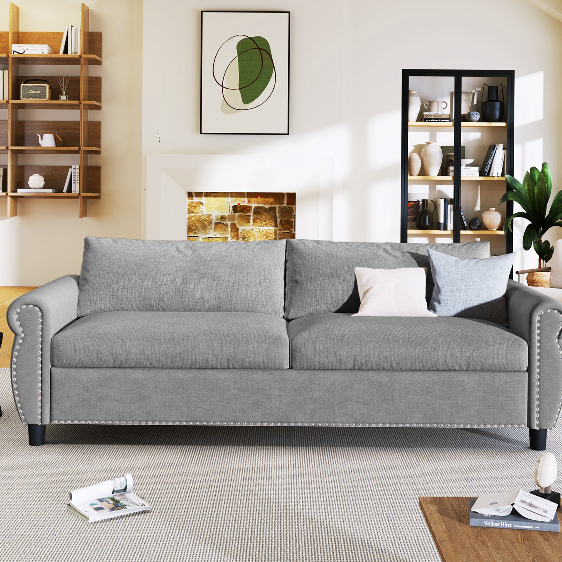 Lark Manor™ Bergren 80.7'' Flared Arms Loveseat | Wayfair