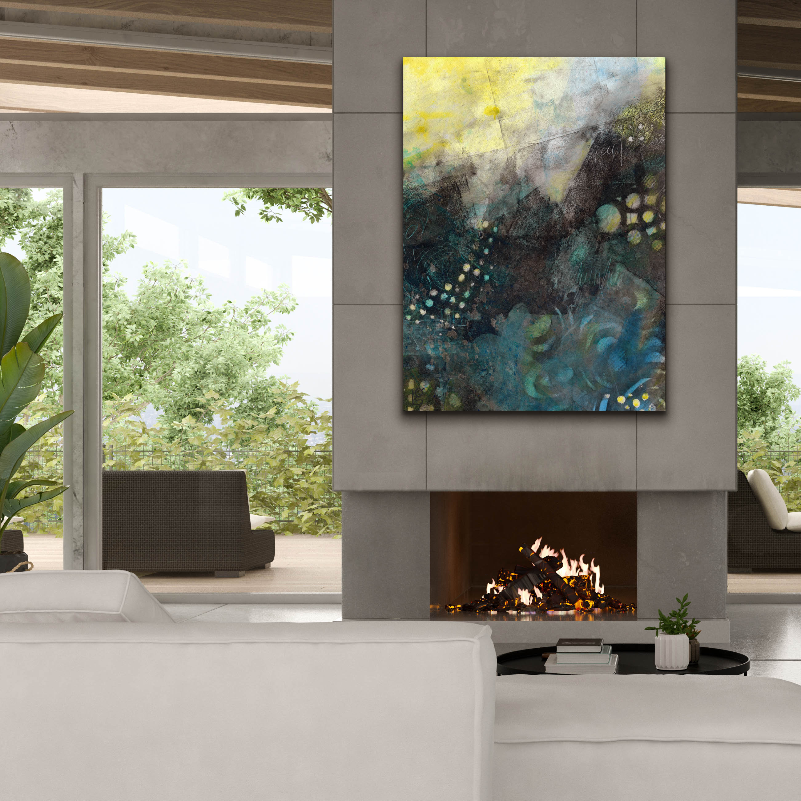 Wrought Studio™ 'Elusive Dreams' by Laura Gibson Canvas Wall Art, 40" x ...