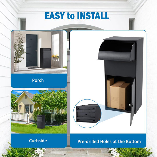 Homhougo Metal Package Drop | Wayfair